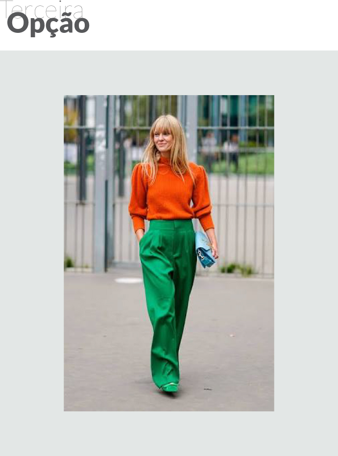 Calça Verde - Isabella Fiorentino | Para sair da rotina